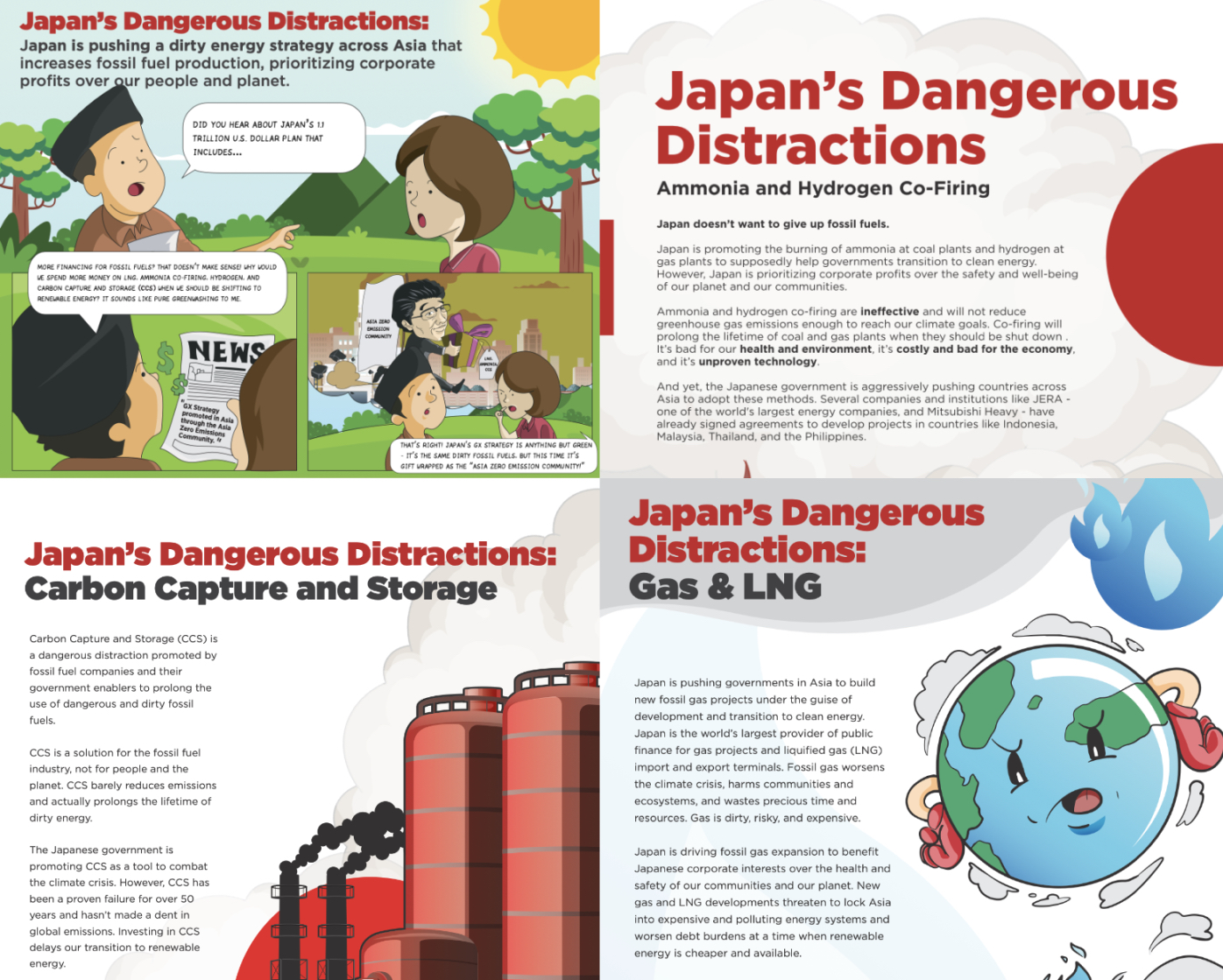 Leaflet Series: Japan’s Dangerous Distractions - Oil Change International
